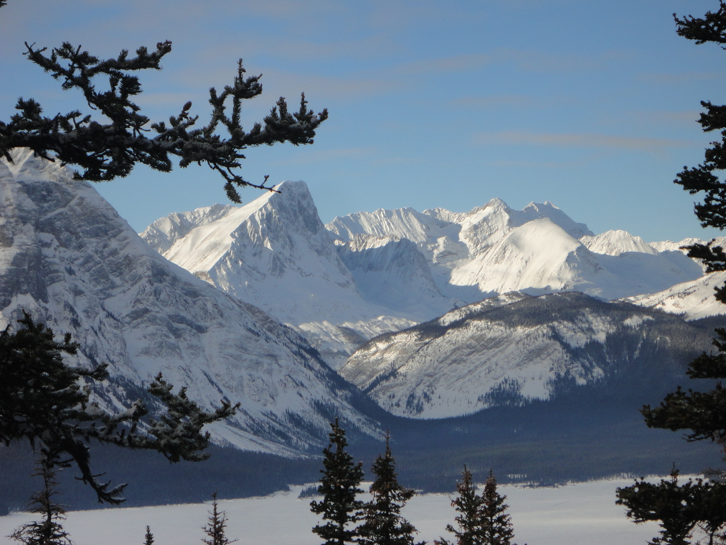 Trip report for Kananaskis Lakes Ski Trails: Elk Pass